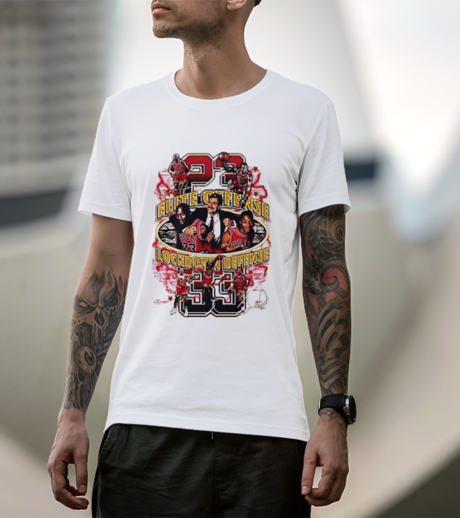 Chicago Bull Machael Jordan X Scotie Pippen Build For Greatness T-Shirt