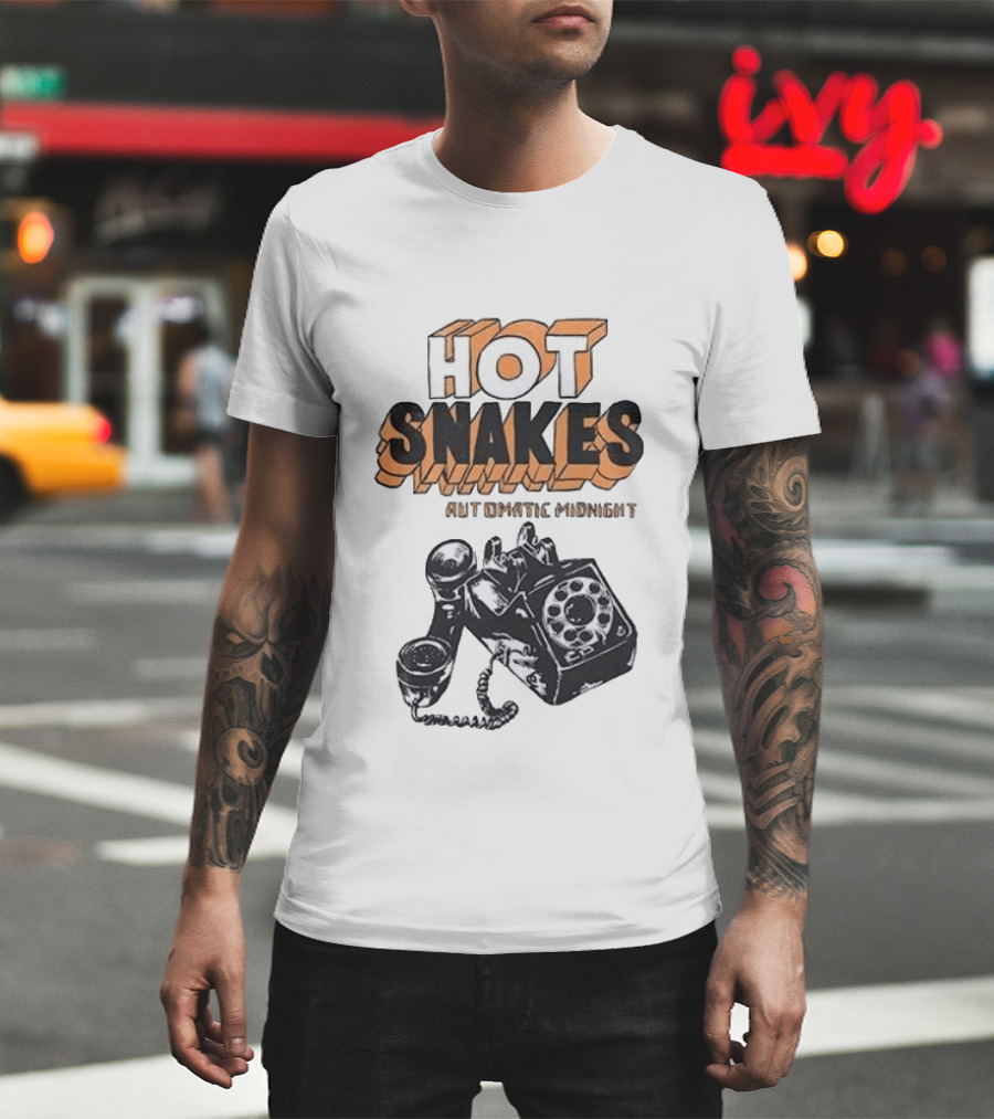 Hot Snakes Autimatic Midnight If Credit’s What Matters Horse T-Shirt