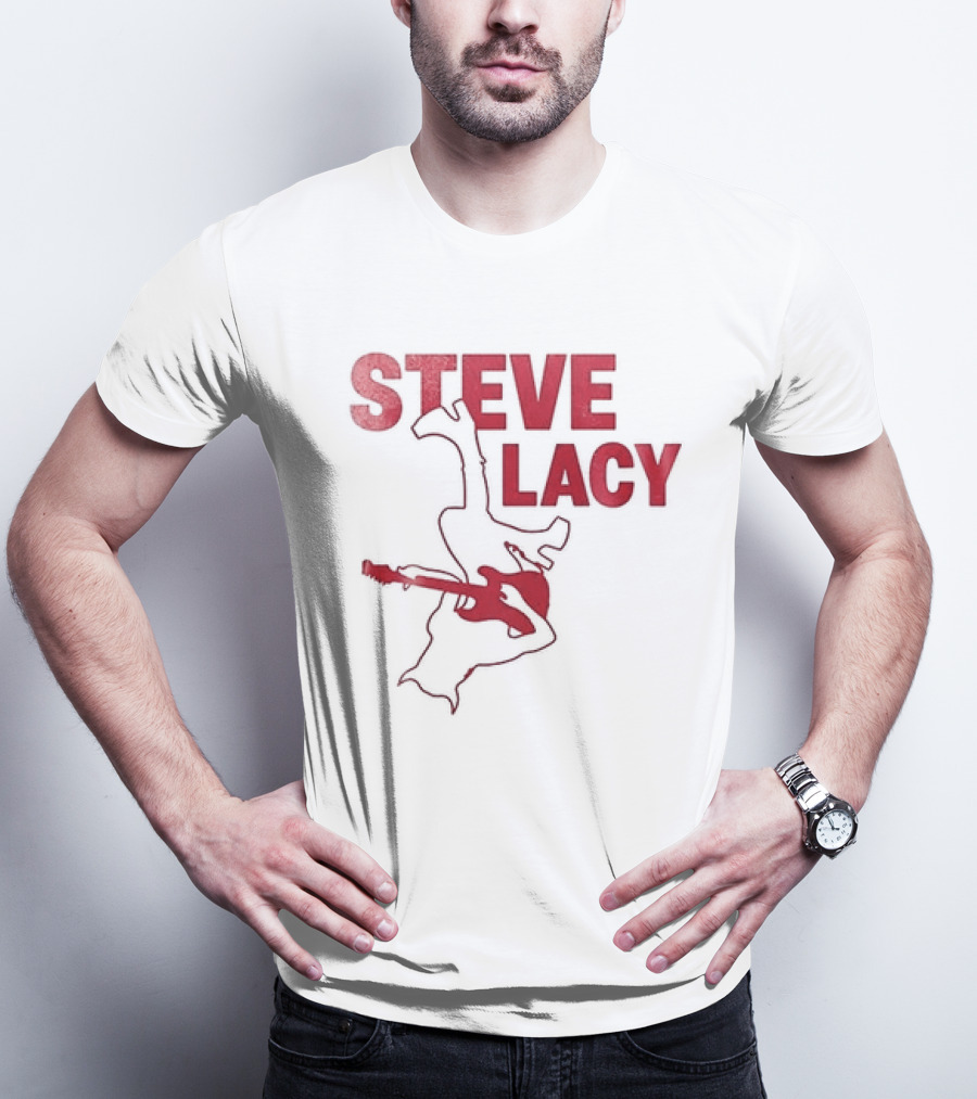 Steve Lacy Oh Yeah Tour Tracklist Guitar T-Shirt