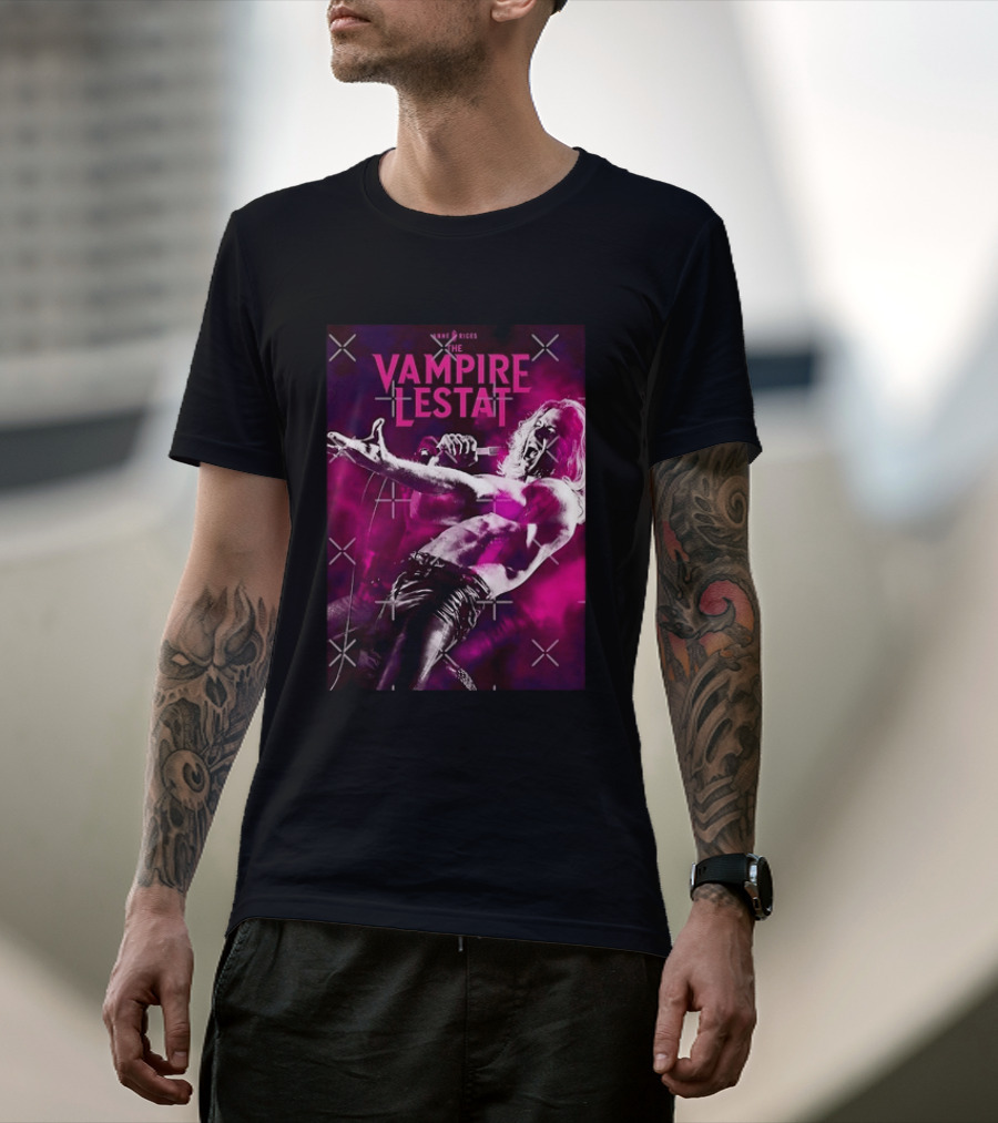Anne Rice's The Vampire Lestat Gothic Horror Rock Star Aesthetic T-Shirt