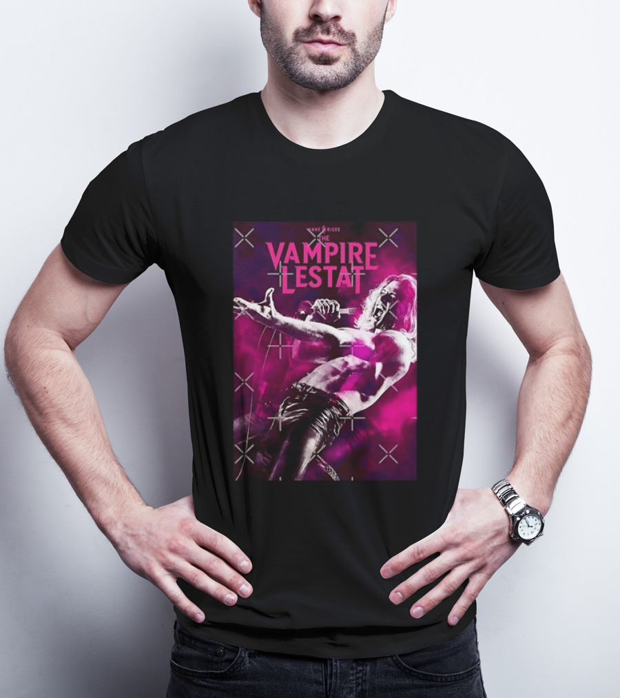 Anne Rice's The Vampire Lestat Gothic Horror Rock Star Aesthetic T-Shirt