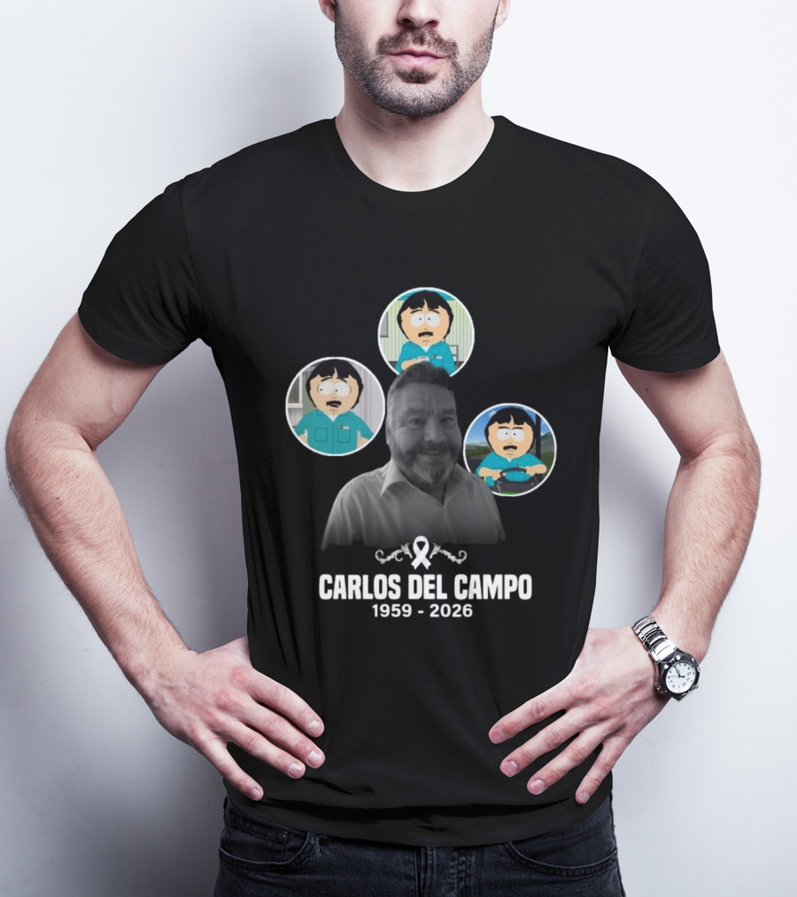 CARLOS DEL CAMPO 1959 2026 South Park Character Collection T-Shirt