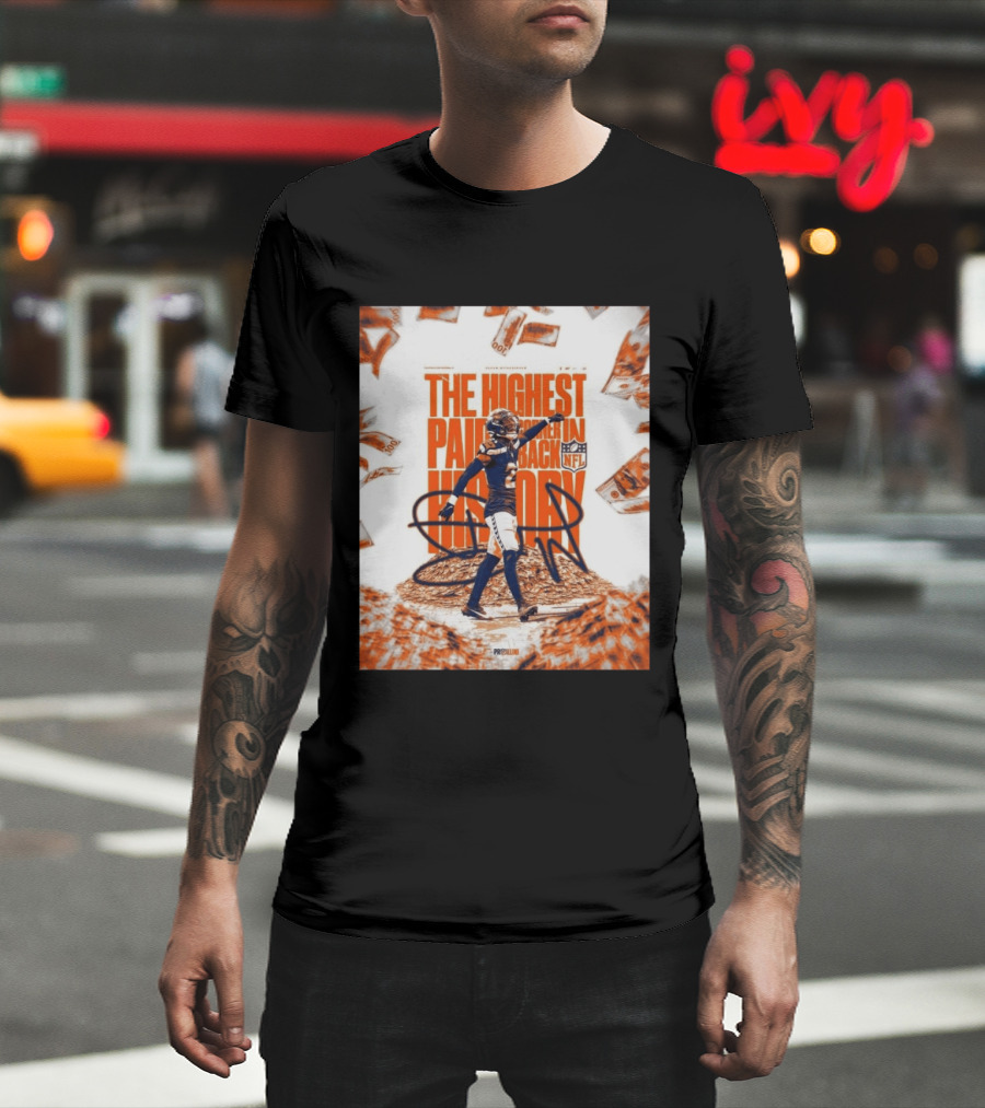 Devon Witherspoon NFL The Highest Paid Cornerback In History T-Shirt