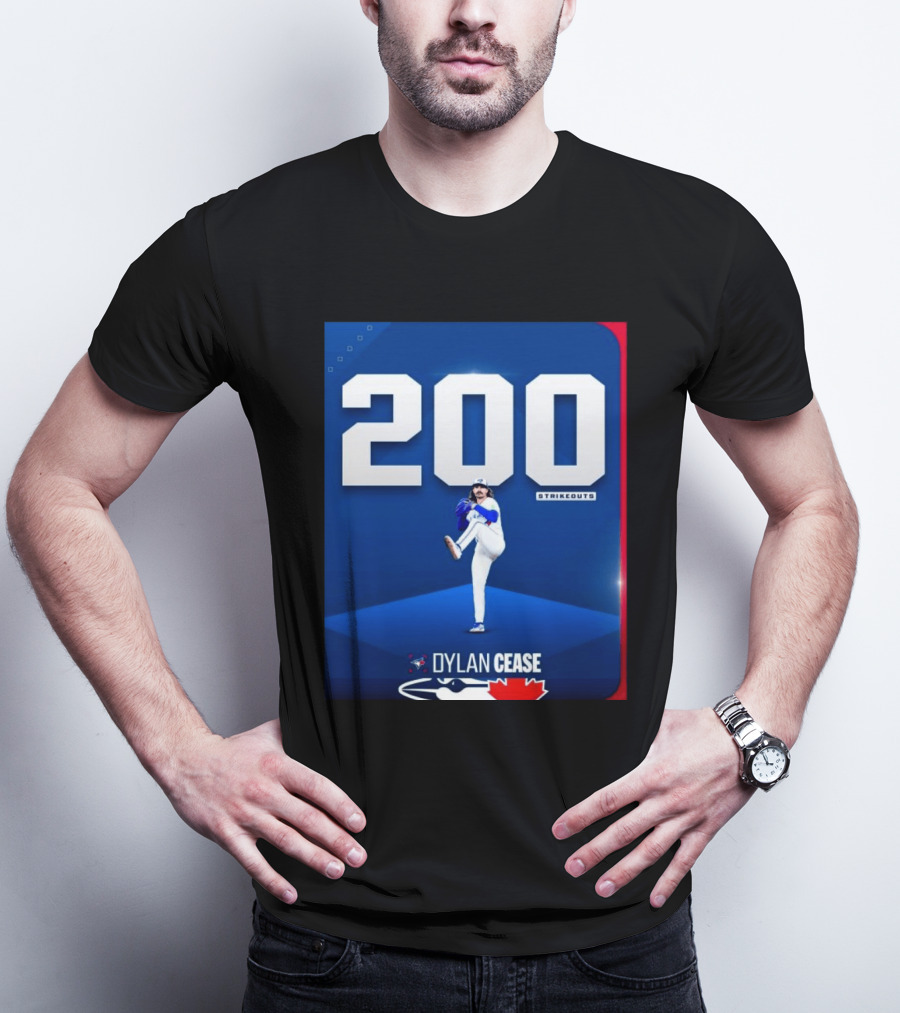 Dylan Cease 200 Strikeouts Baseball Pitcher T-Shirt