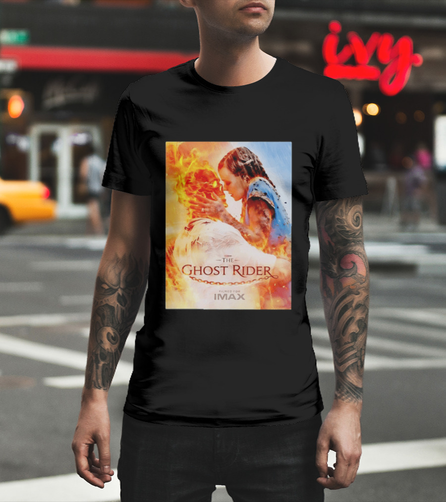 The Ghost Rider Movie Filmed For IMAX Marvel Cinematic T-Shirt