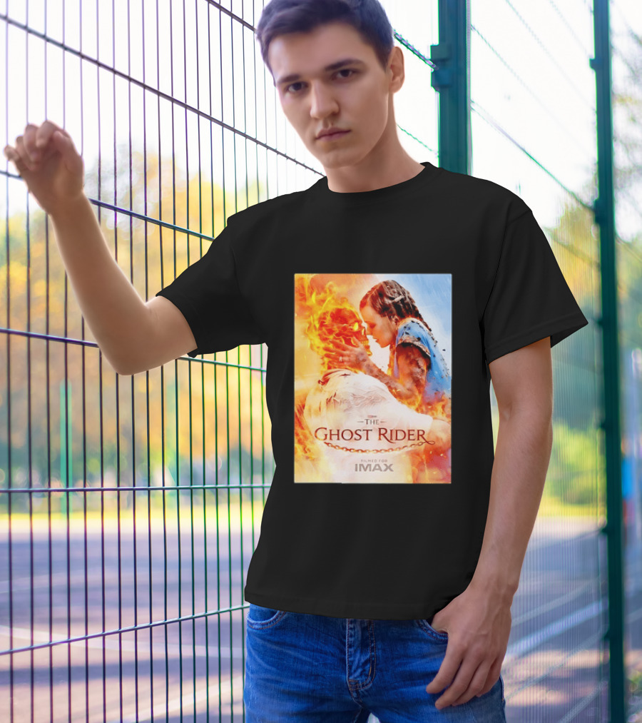 The Ghost Rider Movie Filmed For IMAX Marvel Cinematic T-Shirt