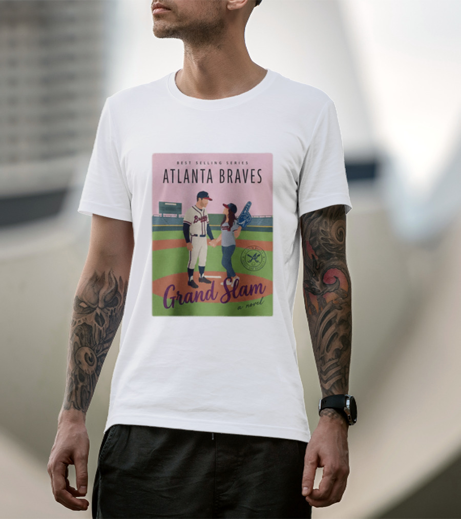 Atlanta Braves Best Selling Series Grand Slam Novel 2026 Giveaway T-Shirt