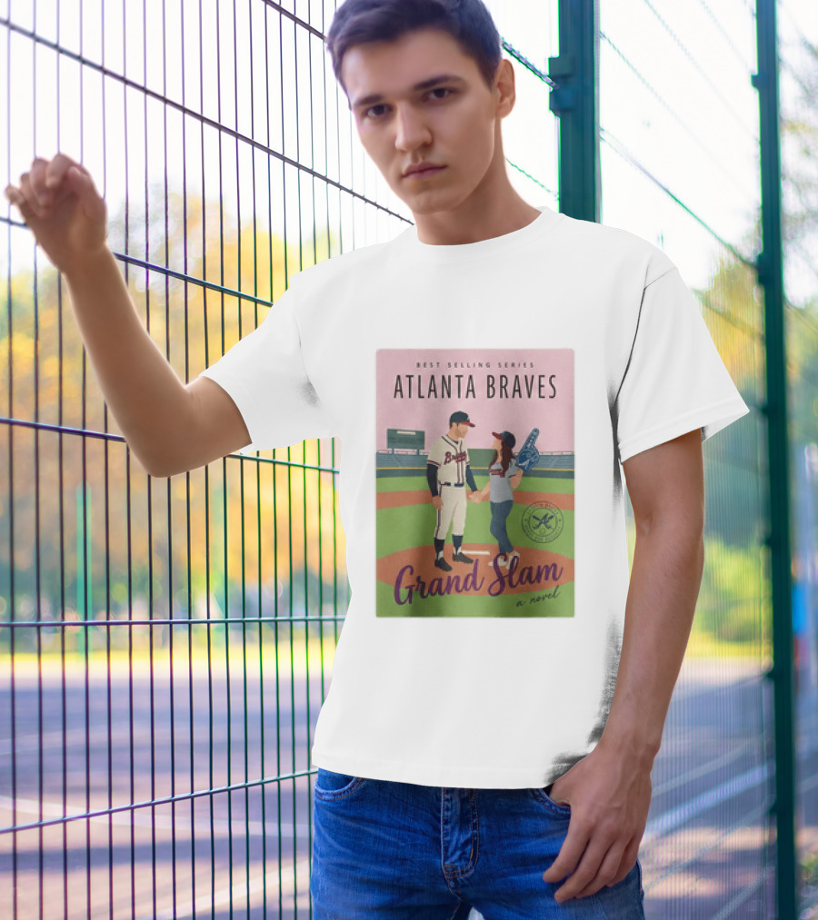 Atlanta Braves Best Selling Series Grand Slam Novel 2026 Giveaway T-Shirt