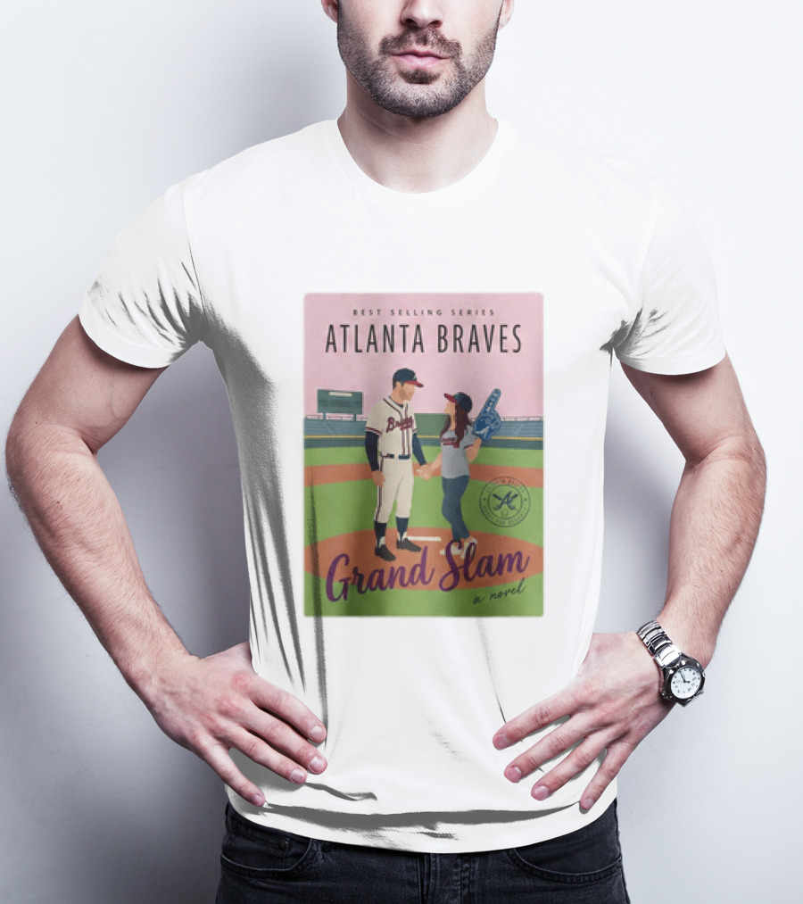 Atlanta Braves Best Selling Series Grand Slam Novel 2026 Giveaway T-Shirt