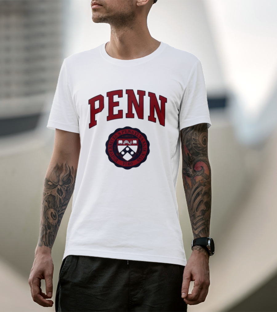 Luigi Mangione Penn Universitas Pennsylvaniensis 1740 T-Shirt