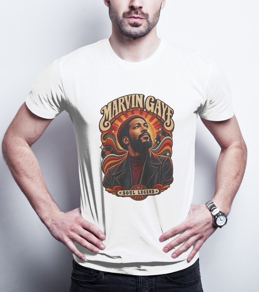 Marvin Gaye Soul Legend Motown T-Shirt