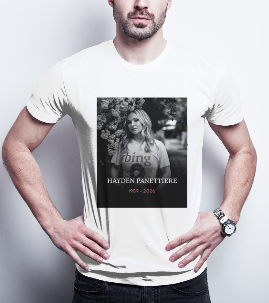 Hayden Panettiere 1989 2026 Bing T-Shirt