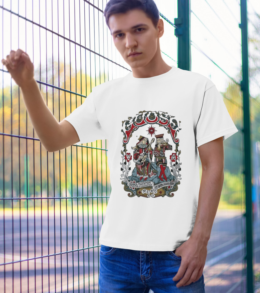 Goose Grand Theatre Reno August 16 2026 Playing Card Kings T-Shirt