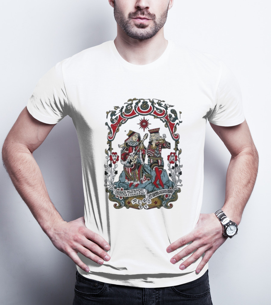 Goose Grand Theatre Reno August 16 2026 Playing Card Kings T-Shirt
