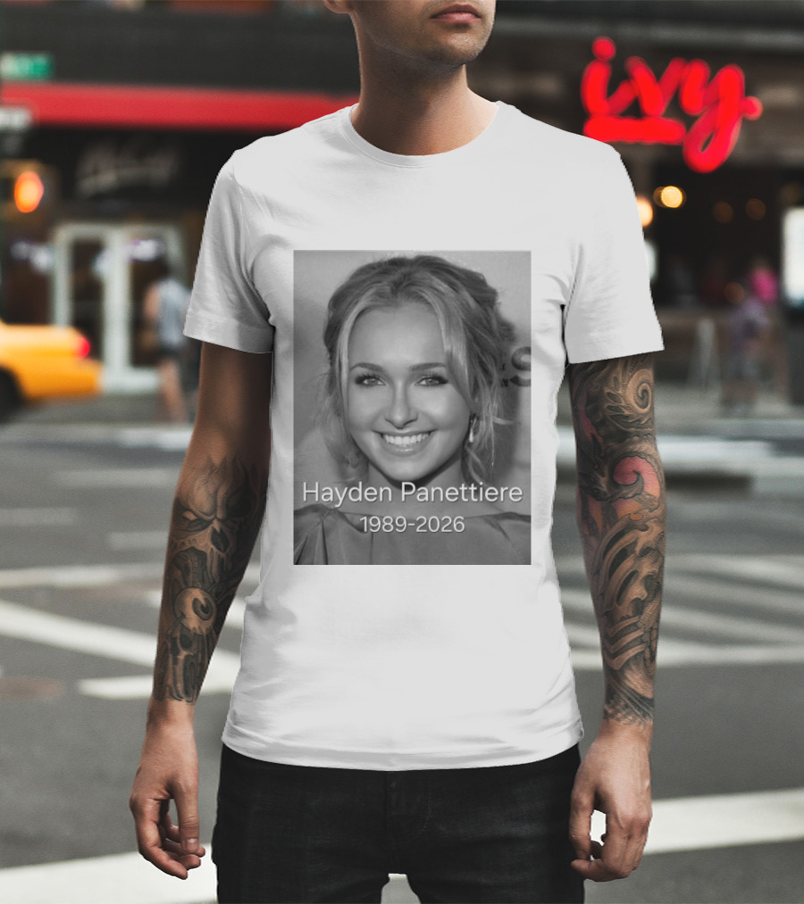 Rip Hayden Panettiere 1989 2026 T-Shirt