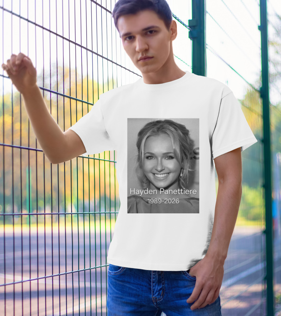 Rip Hayden Panettiere 1989 2026 T-Shirt