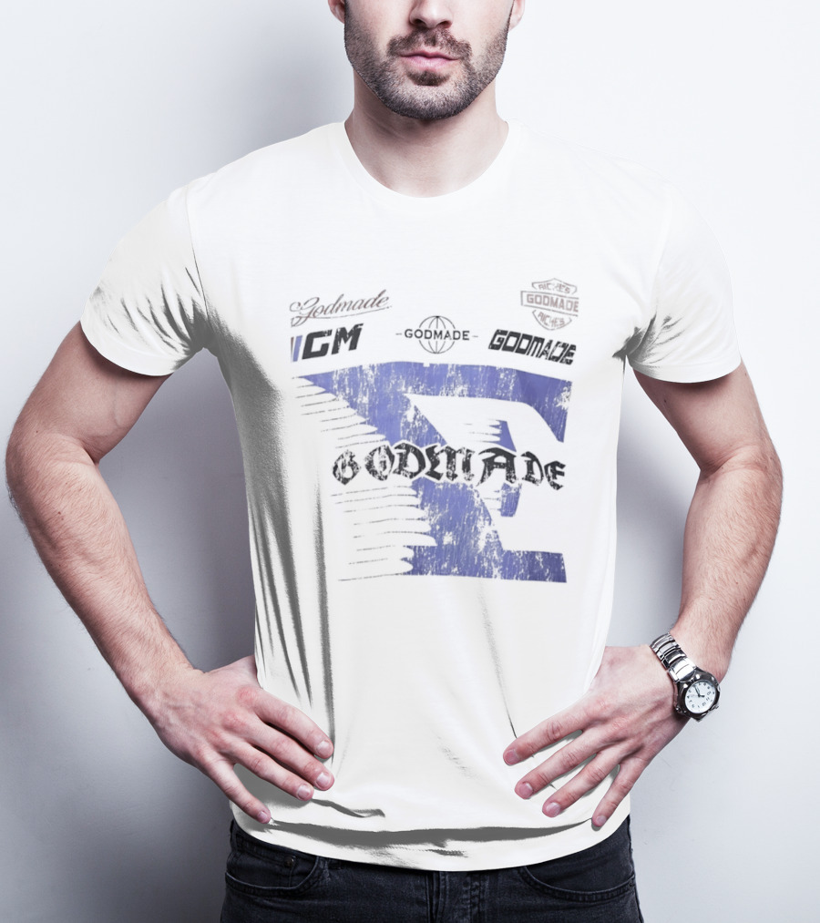 Godmade GM Worldwide Riches Premium Streetwear Distressed T-Shirt