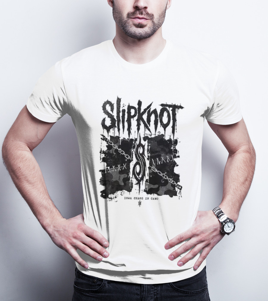 Slipknot Chaos Stitched Into Every Scar Official Merchandise T-Shirt