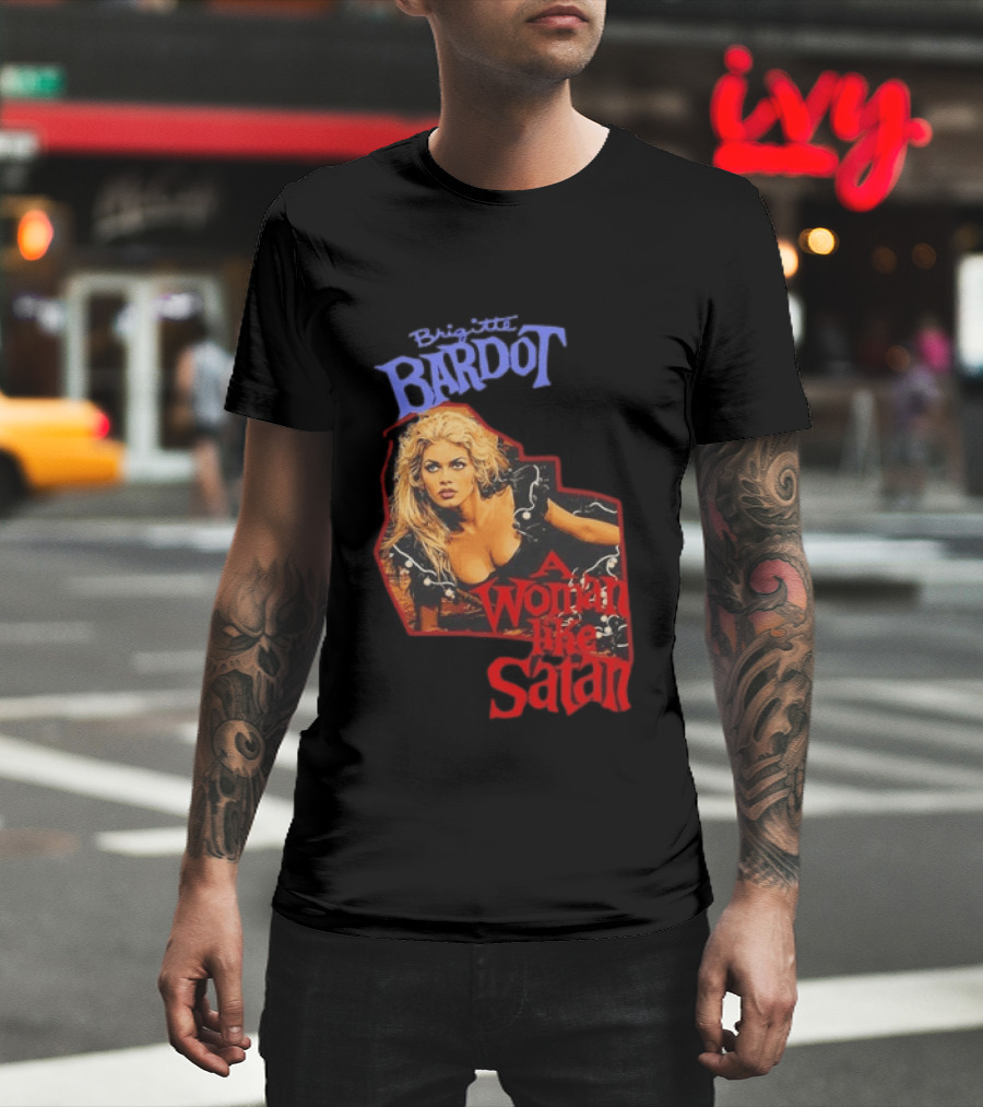 Brigitte Bardot A Woman Like Satan T-Shirt