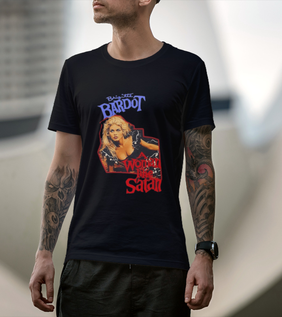 Brigitte Bardot A Woman Like Satan T-Shirt