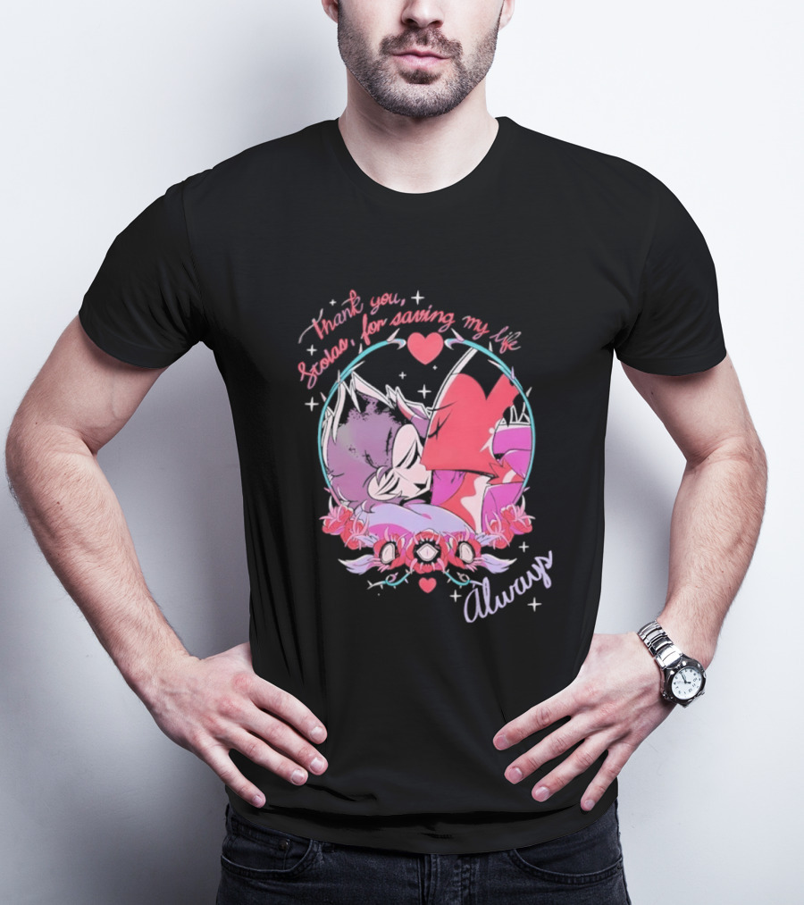 Thank You Stolas For Saving My Life Always Heart T-Shirt