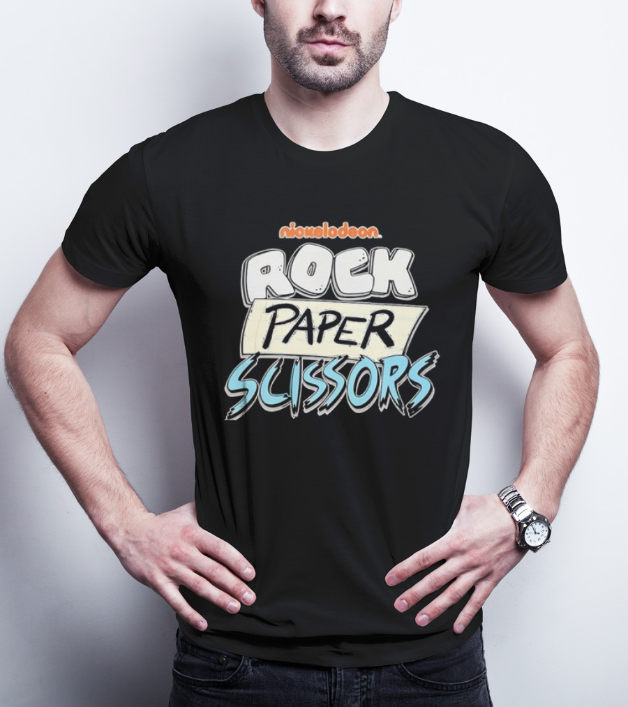 Nickelodeon Rock Paper Scissors Series Animation T-Shirt