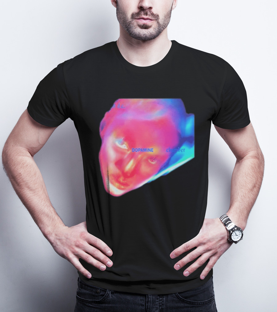 Fontaines D.C. Dopamine Chamber Album Cover Art Face T-Shirt
