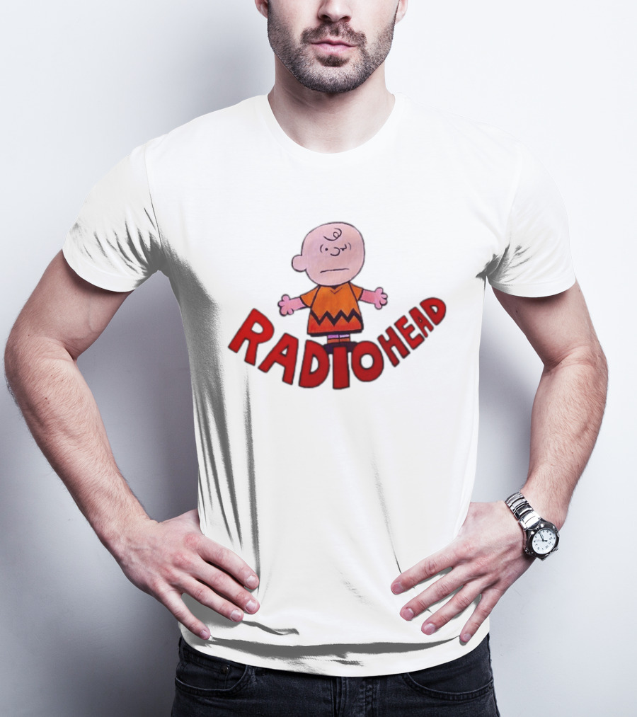Charlie Brown Radiohead Peanuts Alternative Rock Mashup T-Shirt