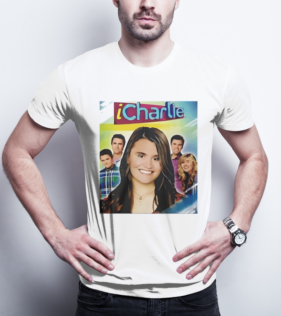 ICharlie Pop Culture Cast Television Show Iconic Faces T-Shirt