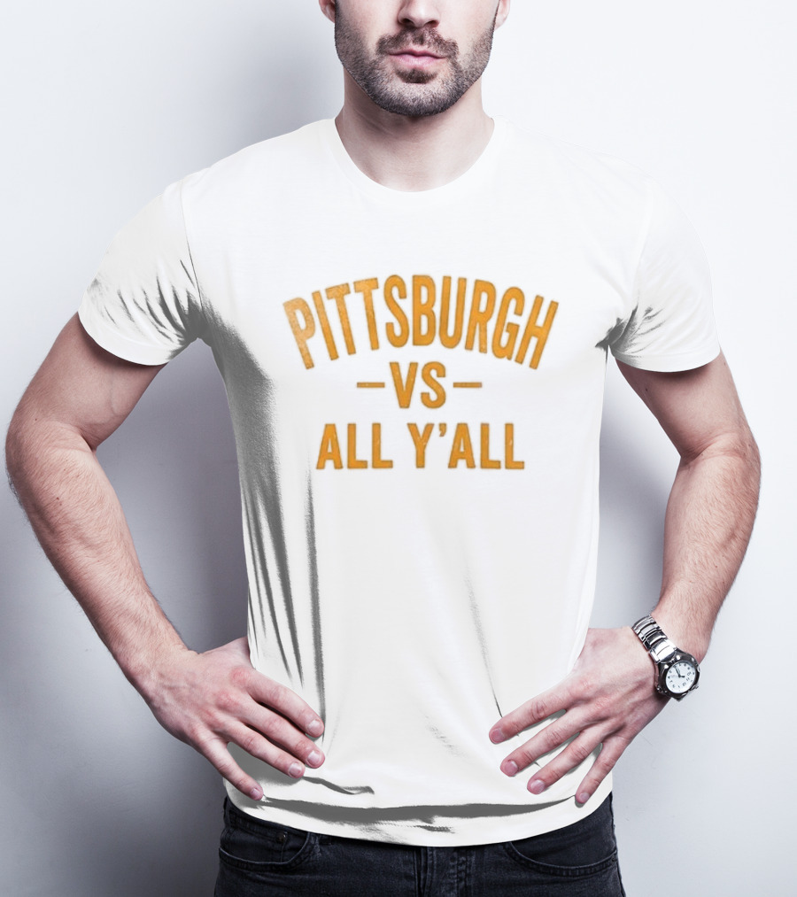 Pittsburgh Steelers Vs All Y'all Patriot Day Flag T-Shirt