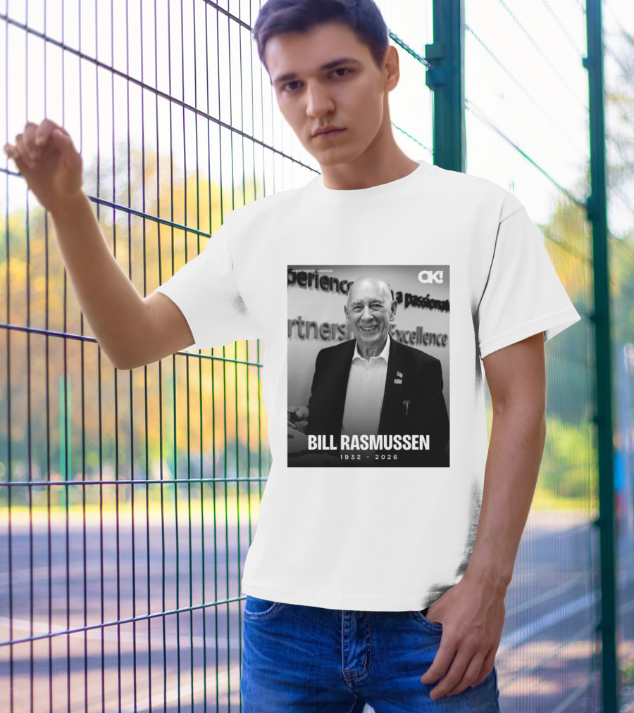 Rip Bill Rasmussen 1932 2026 Partnership Excellence Image Credits Wikipedia T-Shirt