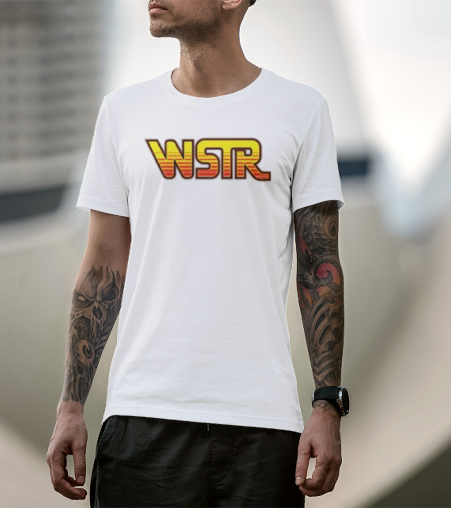 Wstr Store Identity Crisis Red White Baseball Wstr T-Shirt