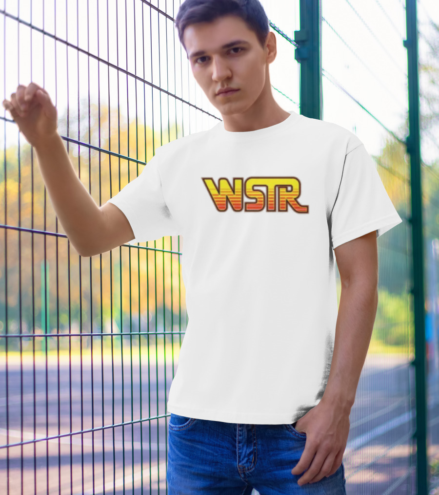 Wstr Store Identity Crisis Red White Baseball Wstr T-Shirt