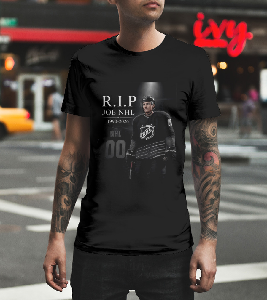 RIP Joe NHL 1990 2026 Hockey T-Shirt