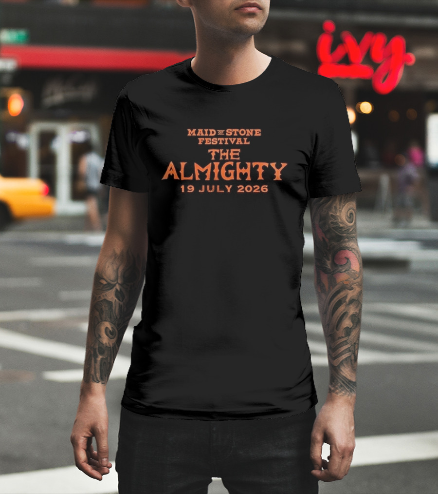 Maidstone Festival The Almighty 19 July 2026 T-Shirt