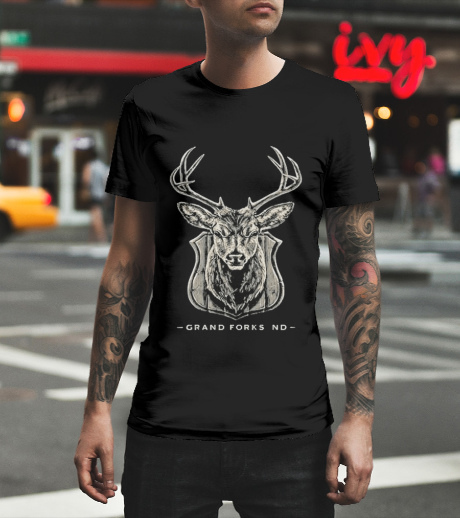 The Red Clay Strays 08 18 2026 Grand Forks ND Tour Deer T-Shirt