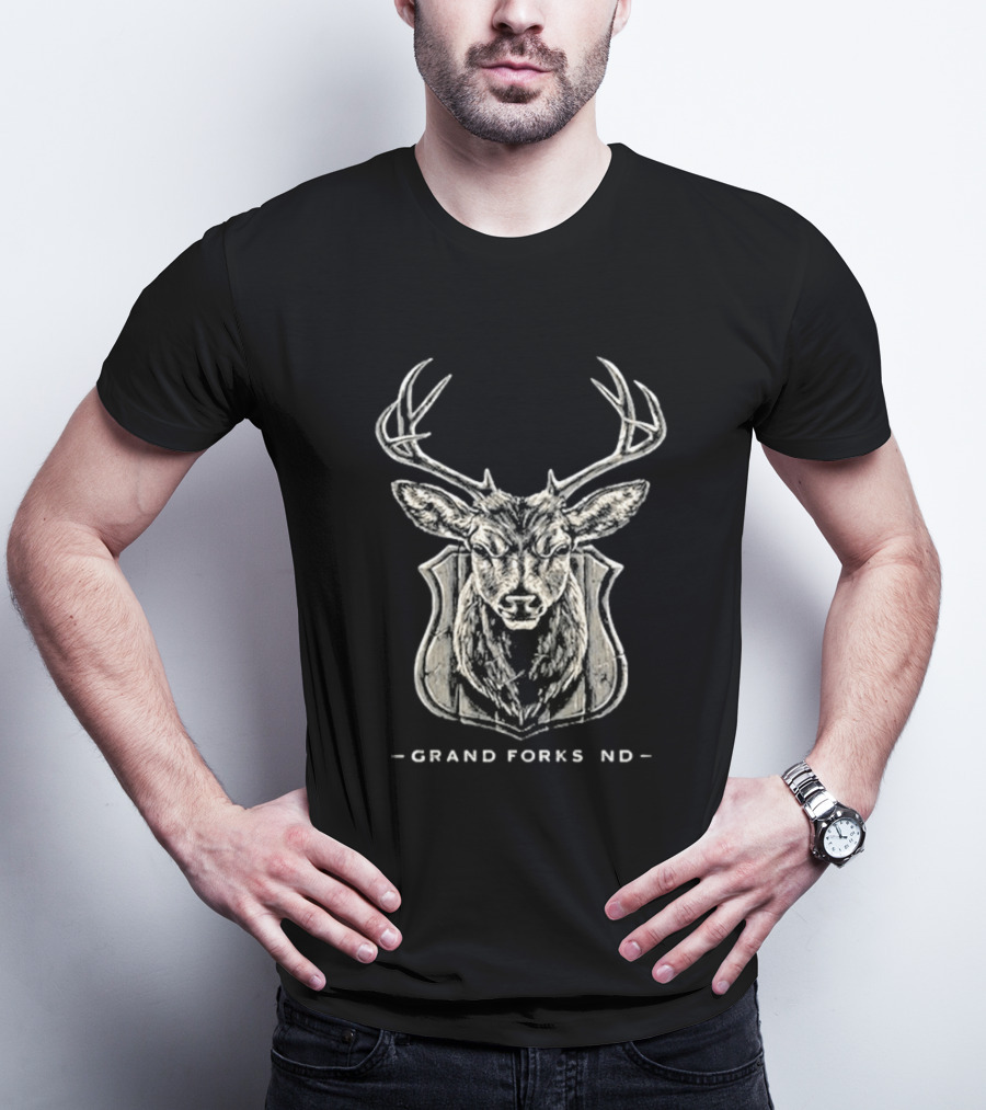 The Red Clay Strays 08 18 2026 Grand Forks ND Tour Deer T-Shirt