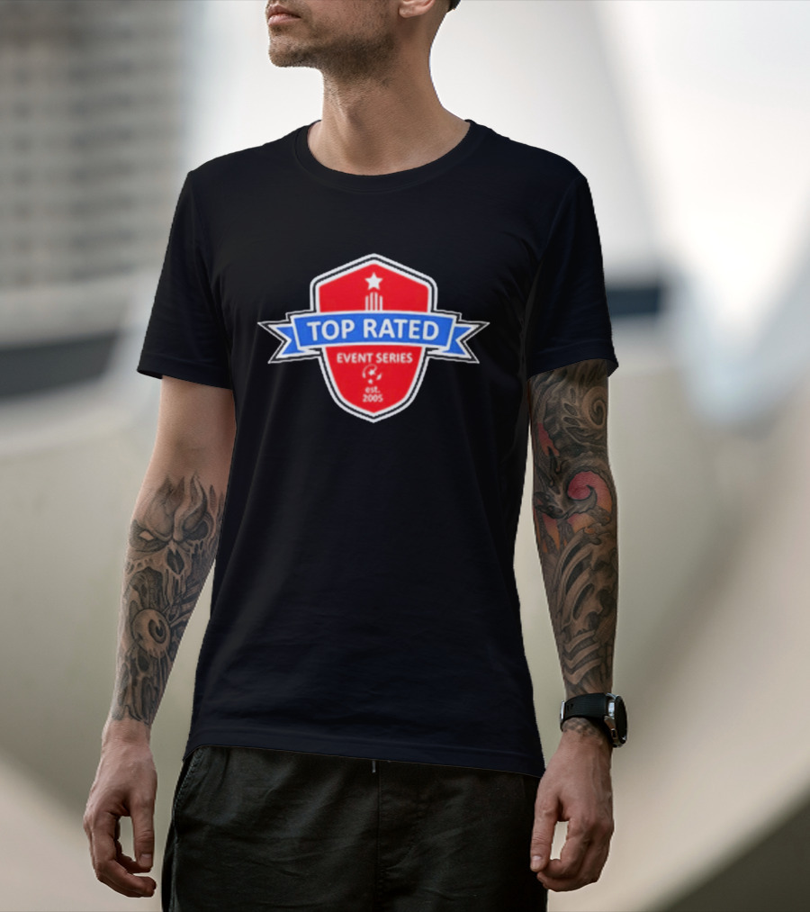 Top Rated Event Series Est. 2005 Star Shield T-Shirt