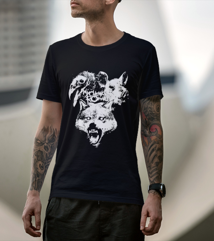 Washington DC 08.18.2026 My Chemical Romance Wolf And Birds T-Shirt