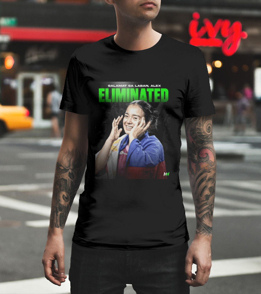 Salamat Sa Laban Alex Eala Eliminated T-Shirt
