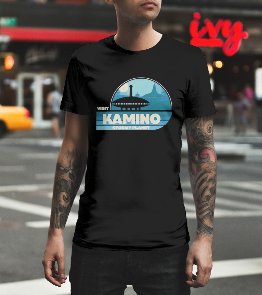 Visit Kamino Stormy Planet Star Wars Sci Fi T-Shirt