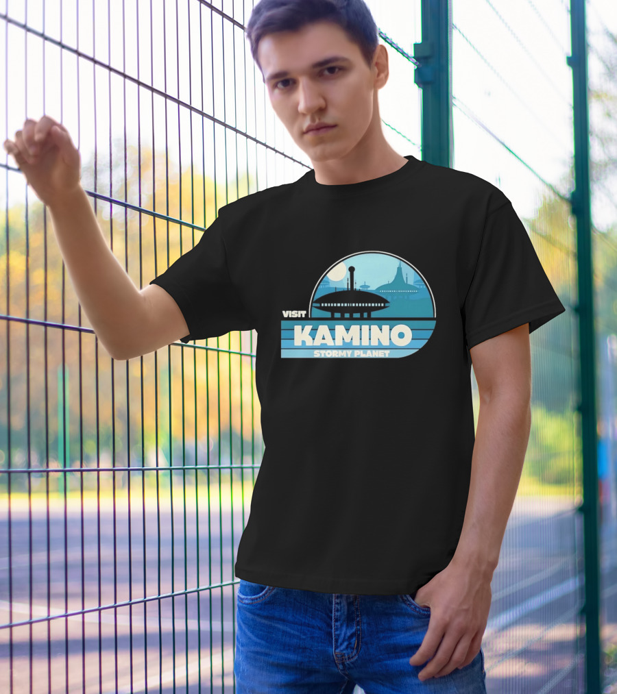 Visit Kamino Stormy Planet Star Wars Sci Fi T-Shirt