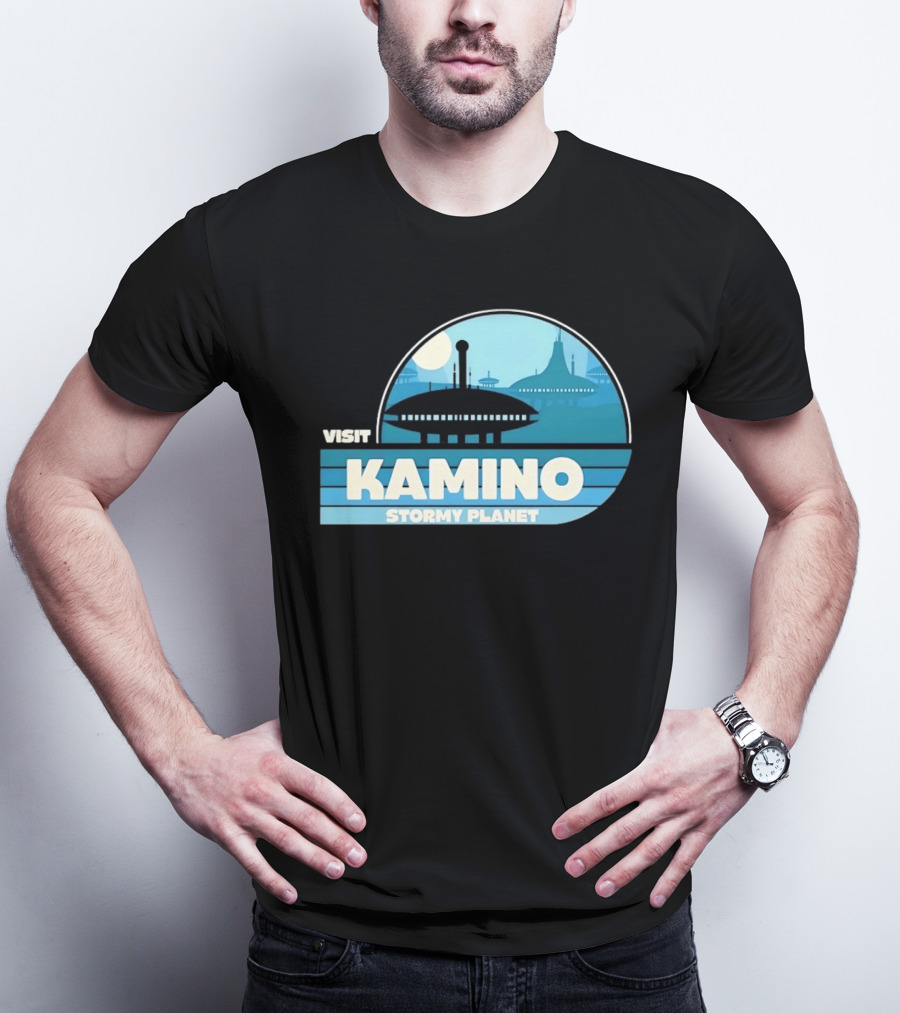 Visit Kamino Stormy Planet Star Wars Sci Fi T-Shirt