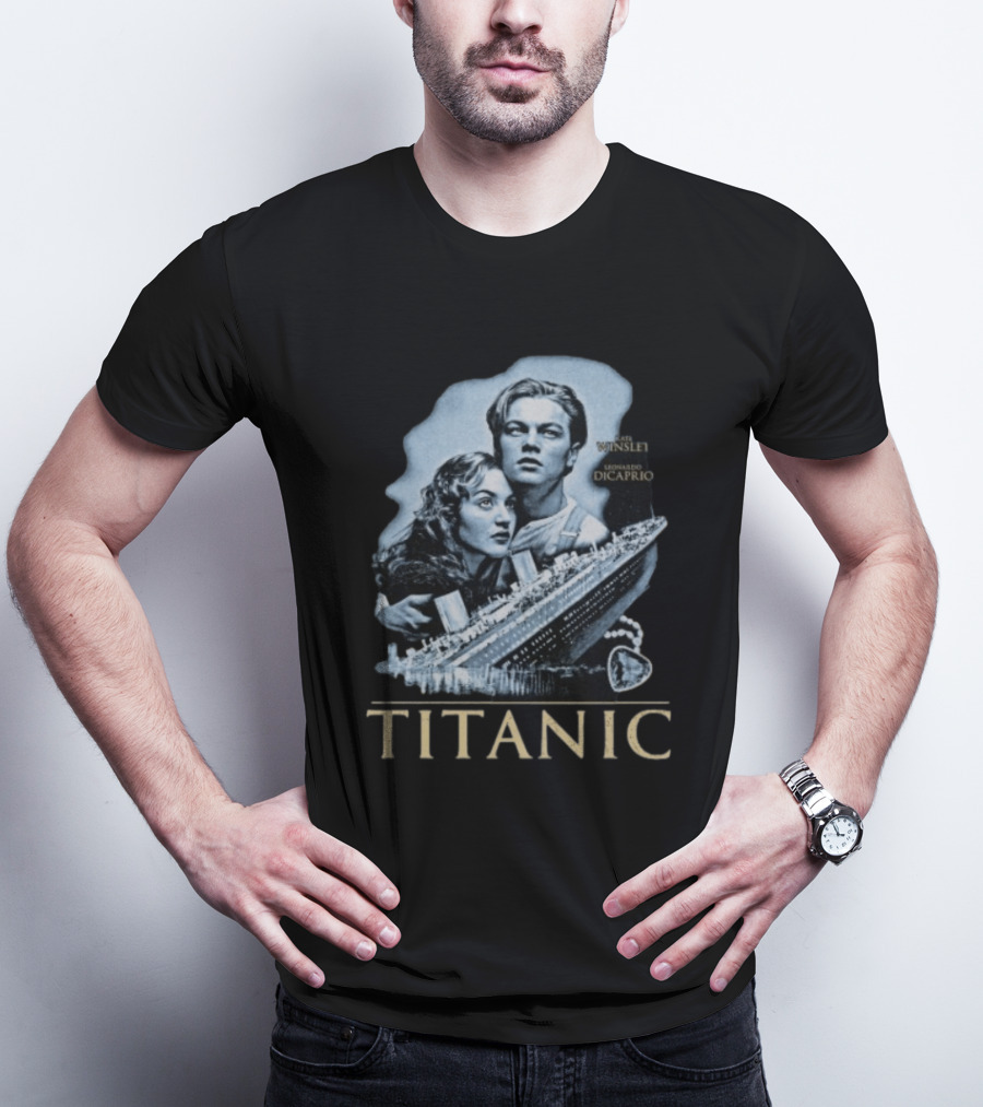 Titanic Kate Winslet Leonardo DiCaprio From The Void Store T-Shirt