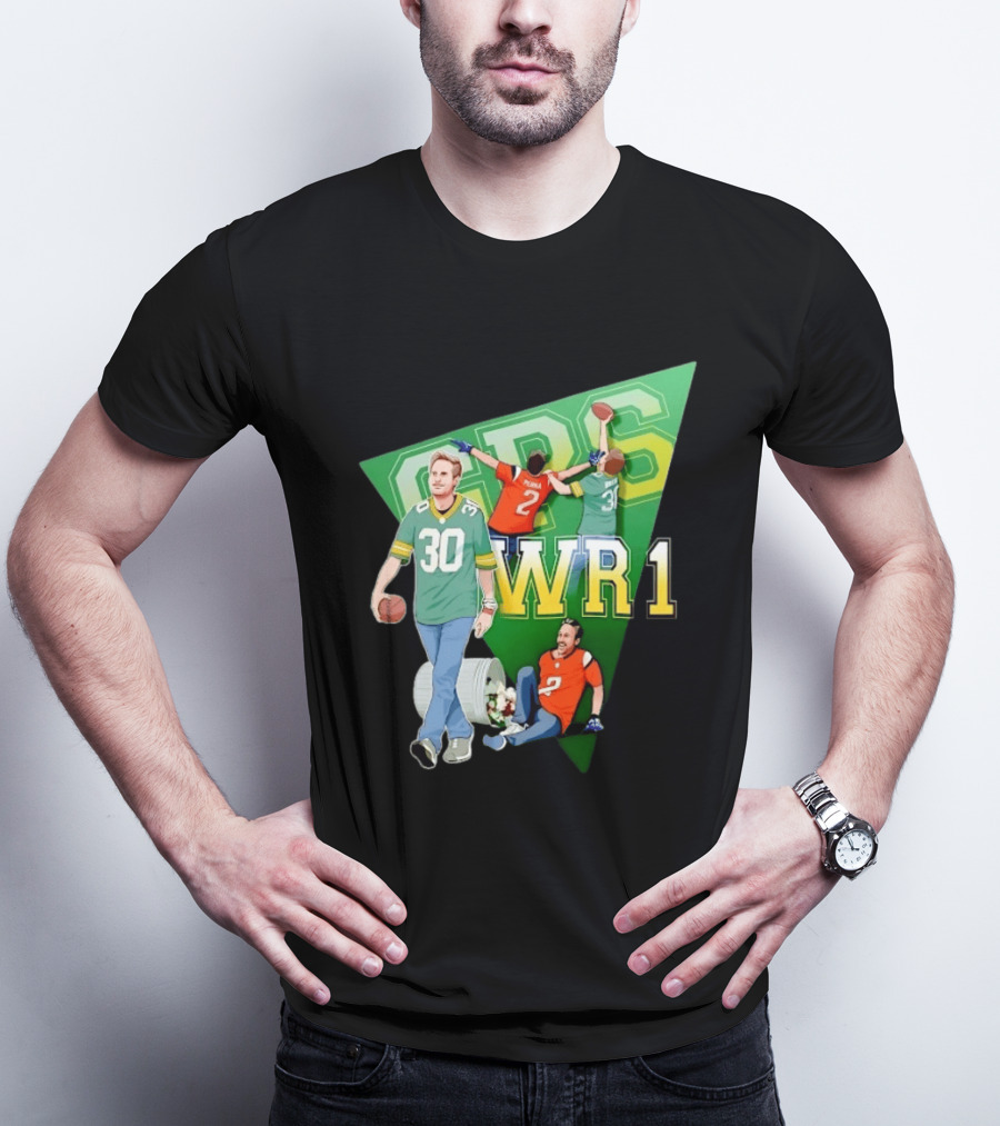 GPS WR1 Perna Grisset Football 30 Jersey Catch Sports T-Shirt