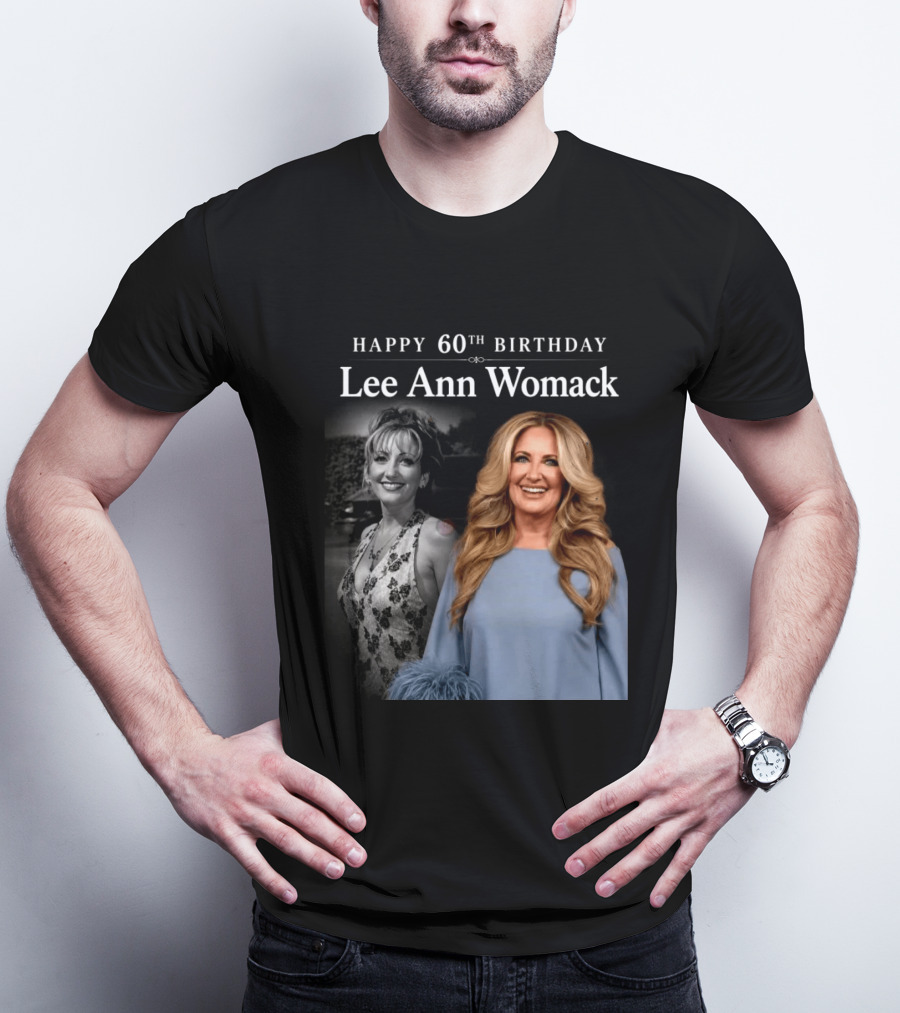 Happy 60th Birthday Lee Ann Womack Celebration T-Shirt