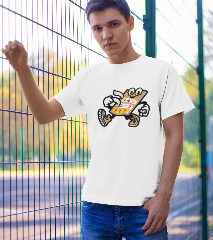 Dock Spiders Team Store Wisconsin Pull Tabs Mascot Fun T-Shirt