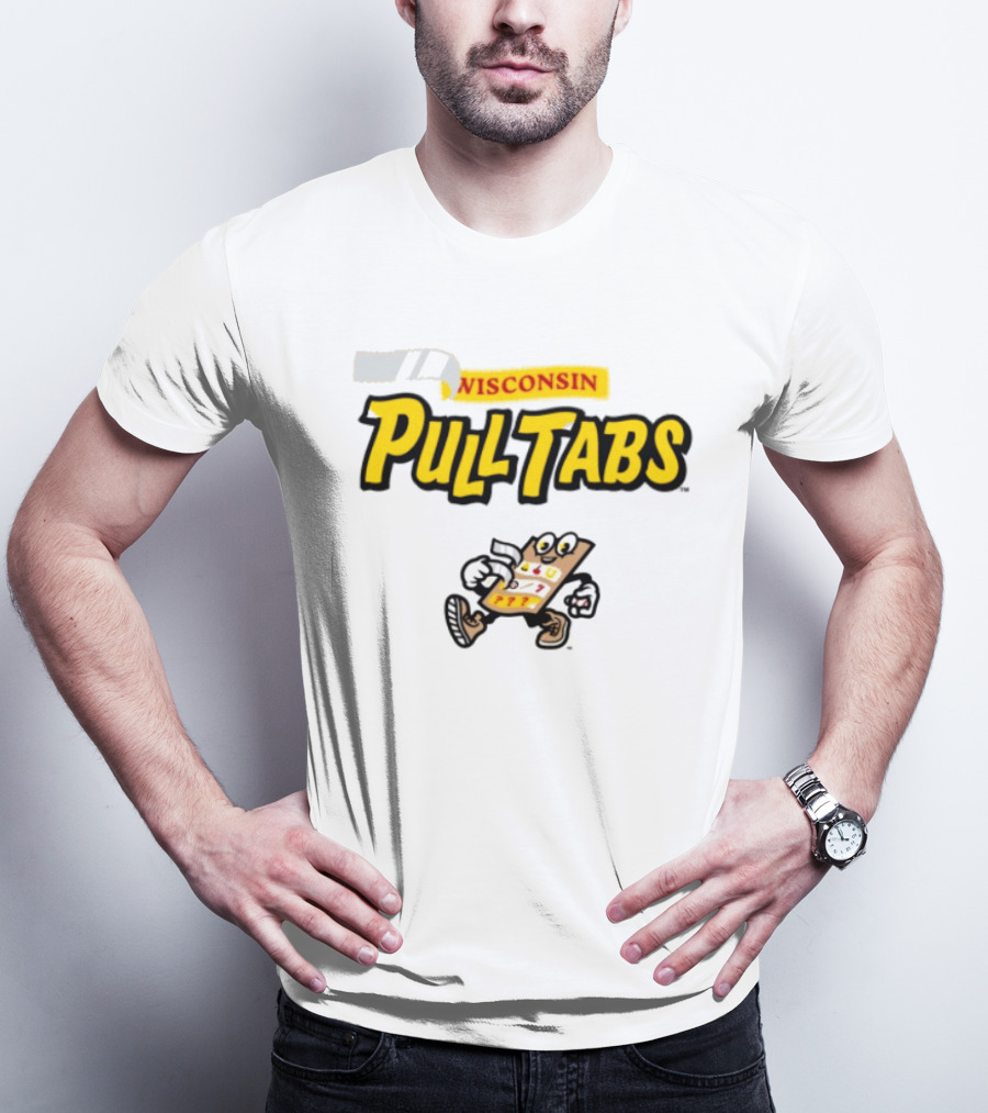 Wisconsin Pull Tabs Dock Spiders Team Store T-Shirt