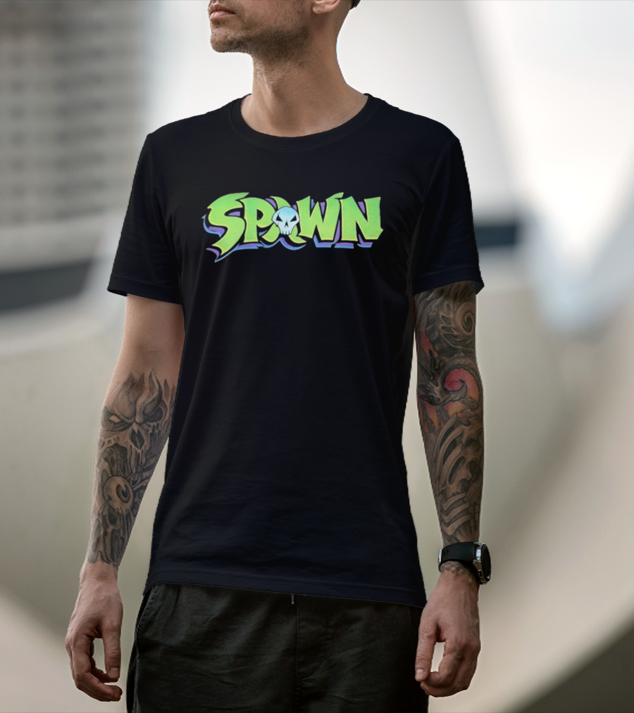 Spawn Todd McFarlane Comics Skull T-Shirt