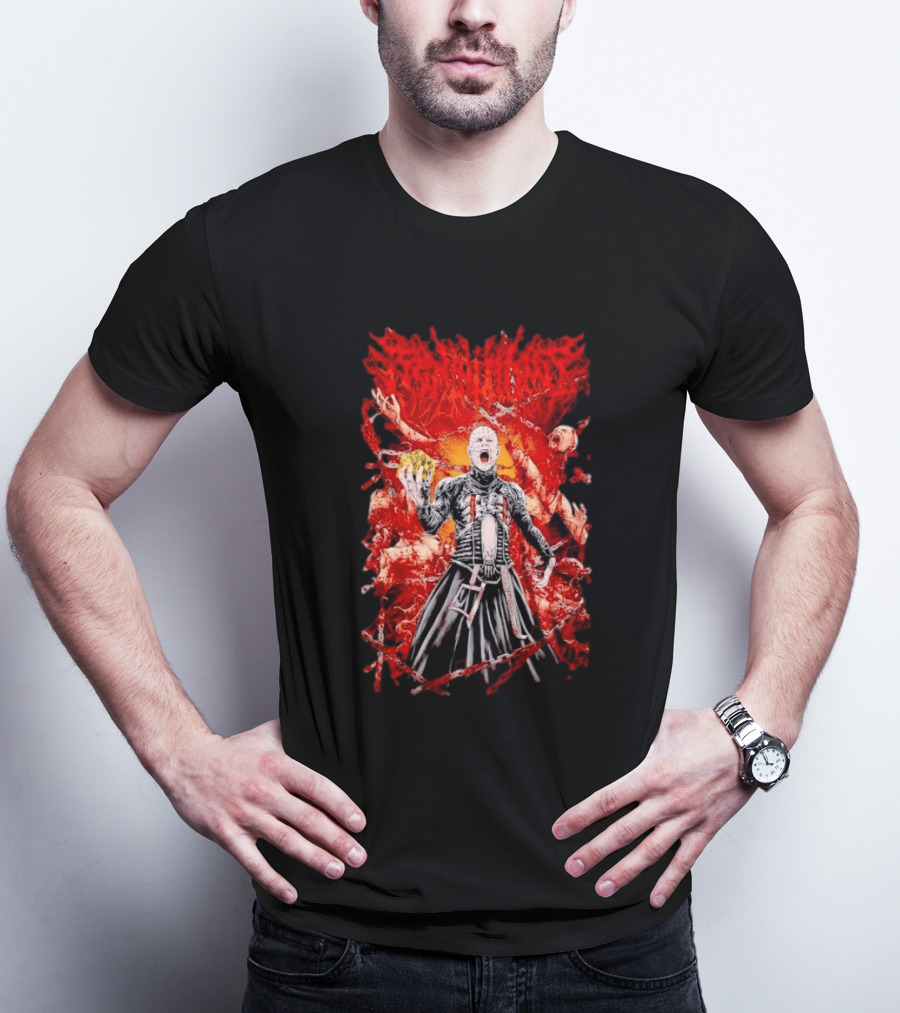 Terminalist Hellraiser Pinhead Horror Death Metal T-Shirt